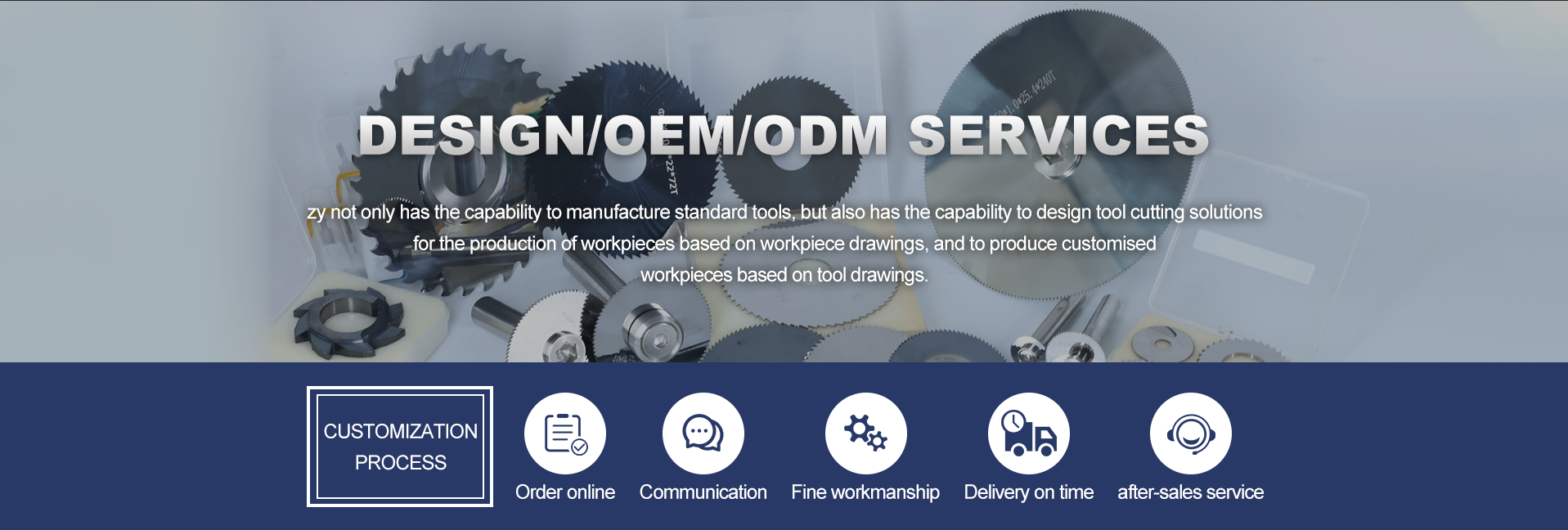 Professional tungsten carbide saw blades, non-standard custom milling ...